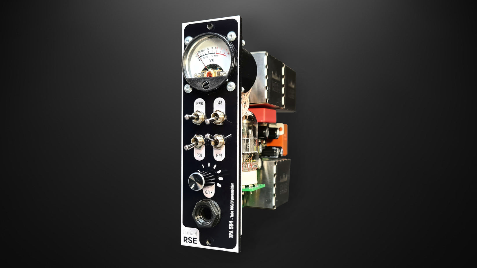 Improved 500 Series tube preamp RSE PA504 – RSE Audio